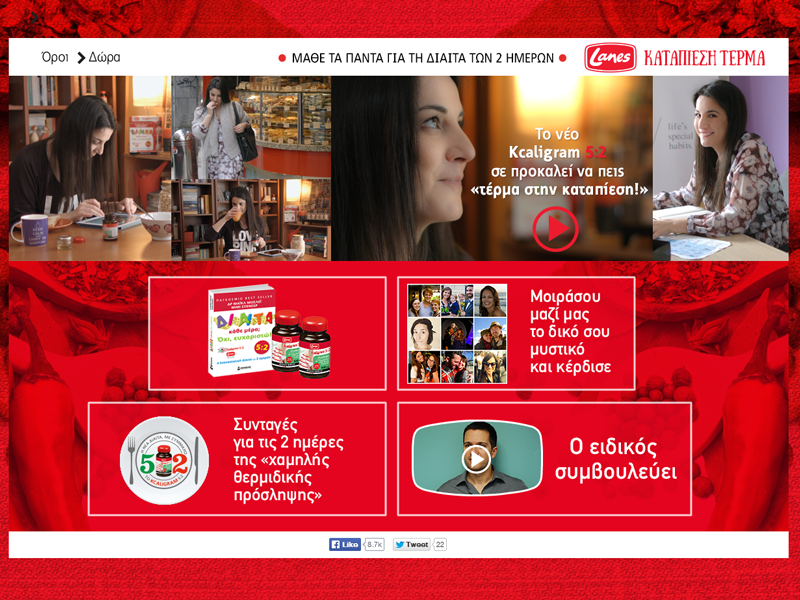 Lanes Kcaligram 5:2 και «ΚΑΤΑΠΙΕΣΗ ΤΕΡΜΑ» - HealthyLiving.gr